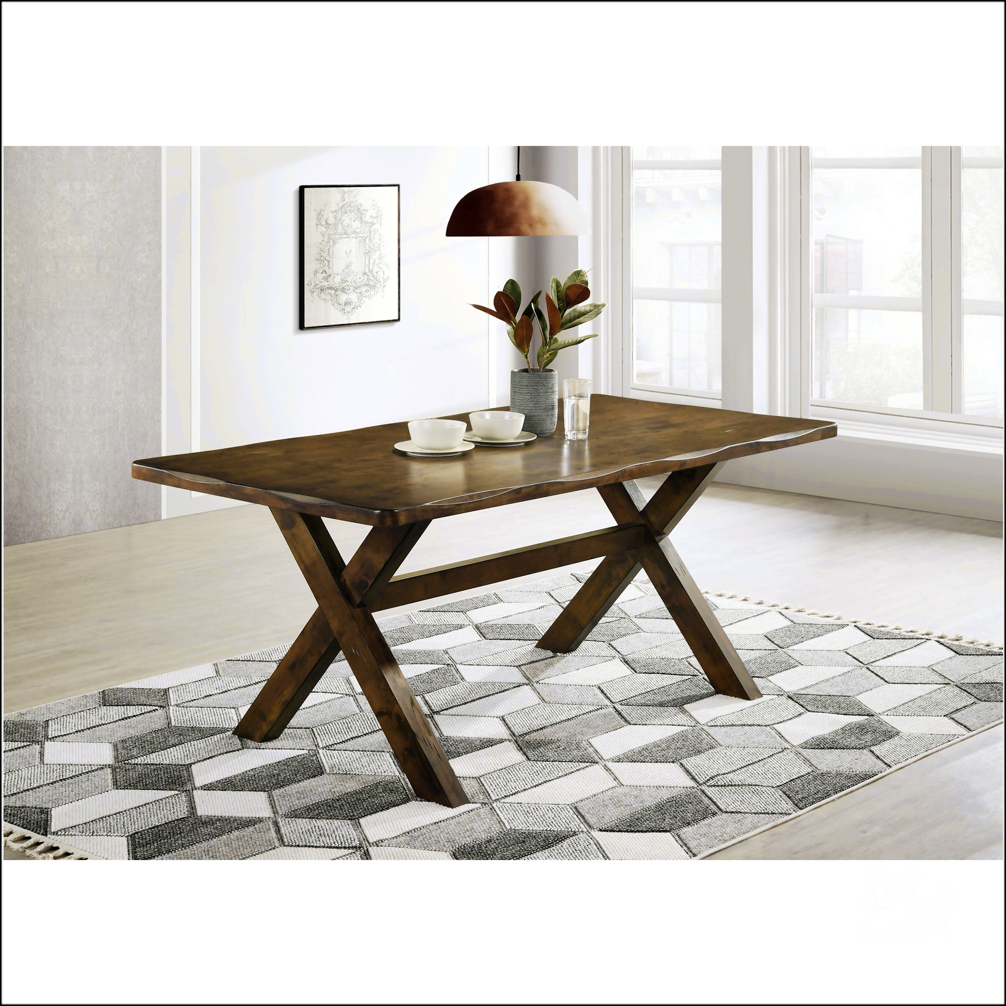 Mercer41 Rectangular Dining Table | Wayfair