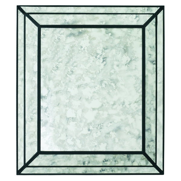 Mr and Mrs Howard Graydon Wood Rectangle Wall Mirror | Wayfair