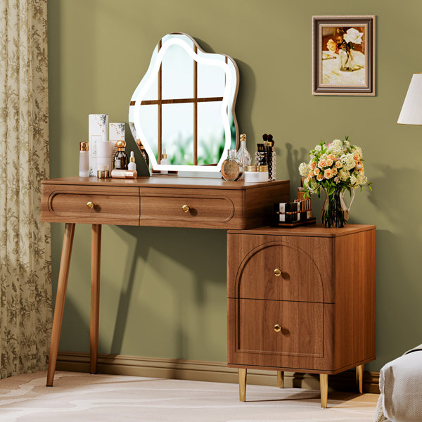 Wrought Studio™ Haruhito Vanity & Reviews | Wayfair