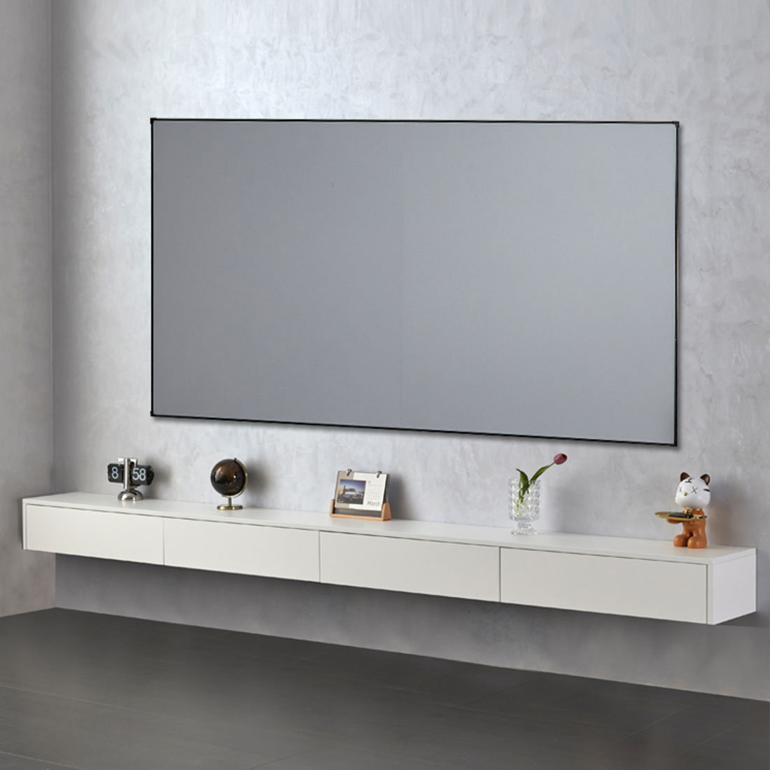 Latitude Run® Wall-mounted hanging TV cabinet | Wayfair
