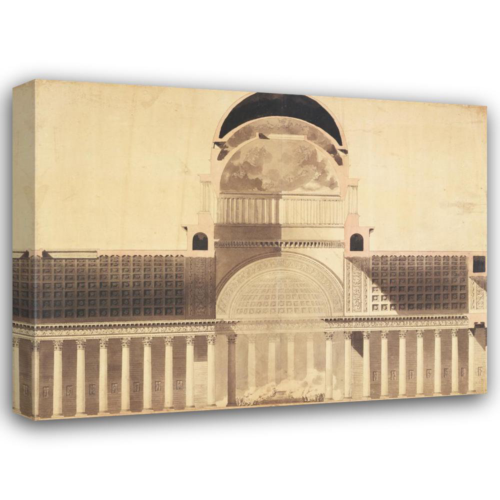 Lark Manor™ "Architectural Project for the Church of the Madeleine" by ...