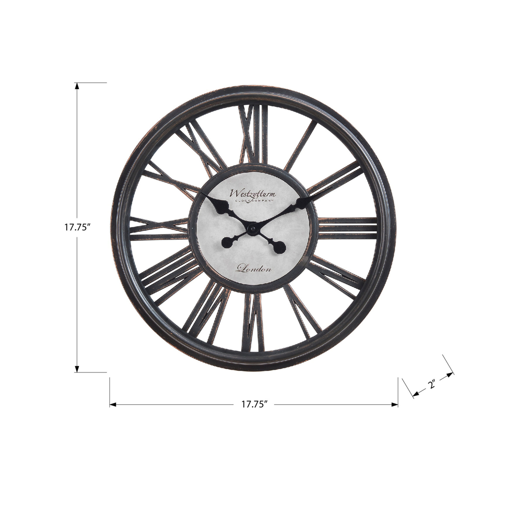 Winston Porter Round Clocks, Wall Clock, Transitional | Wayfair
