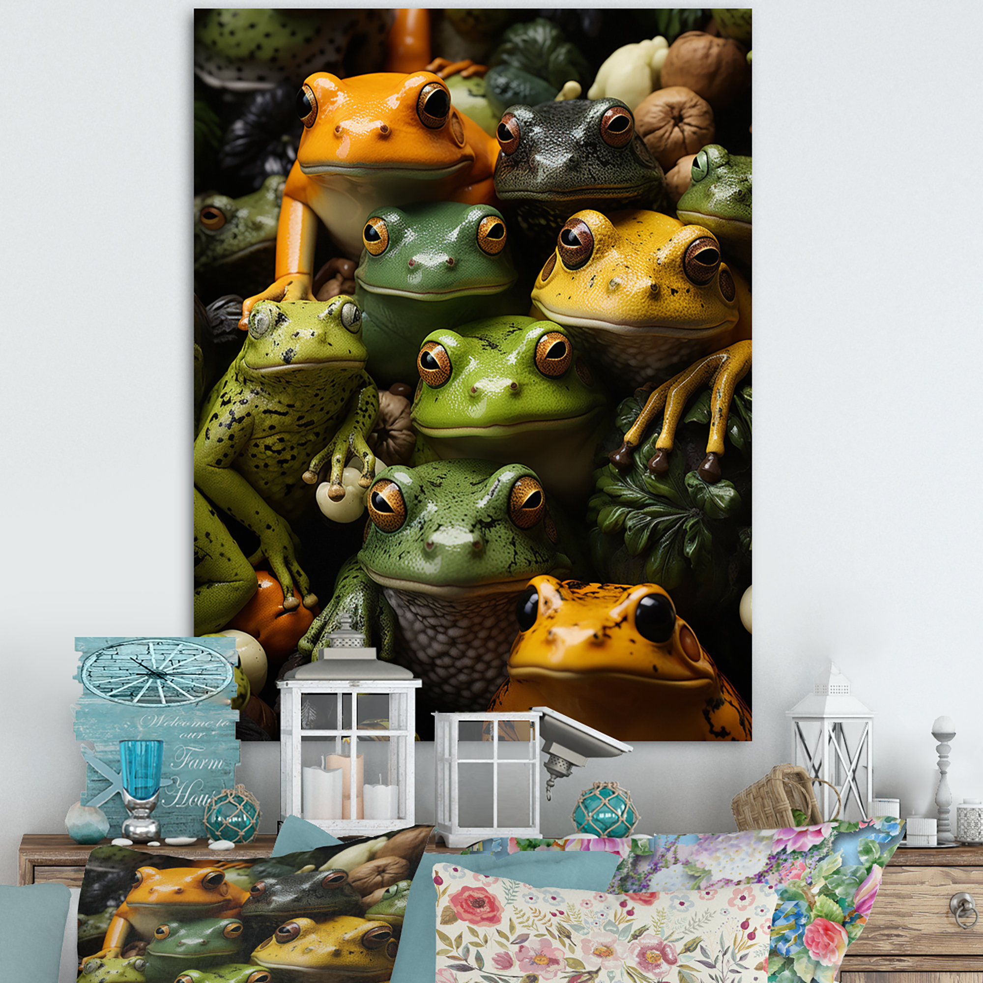 Ebern Designs Toads Family - Animals Canvas Print PT72188 - Wayfair Canada