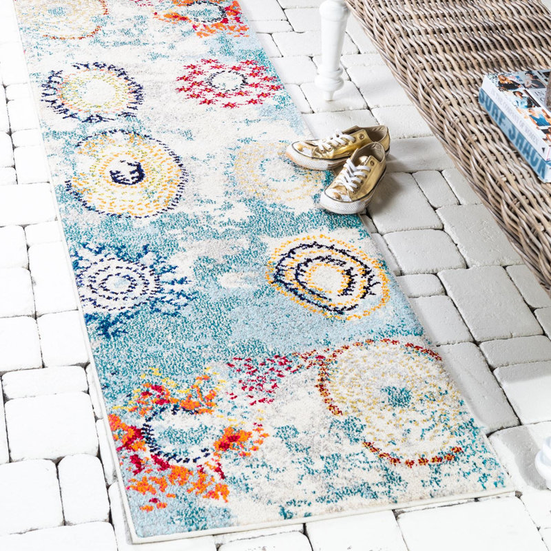 Langley Street Eddins Performance Abstract Rug & Reviews | Wayfair