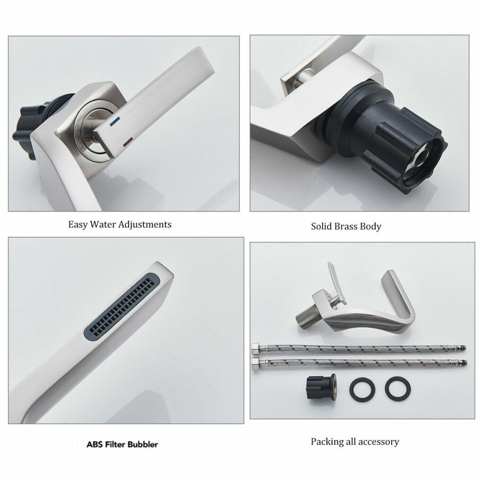 Senlesen Single-Hole Single-handle Bathroom Faucet & Reviews | Wayfair