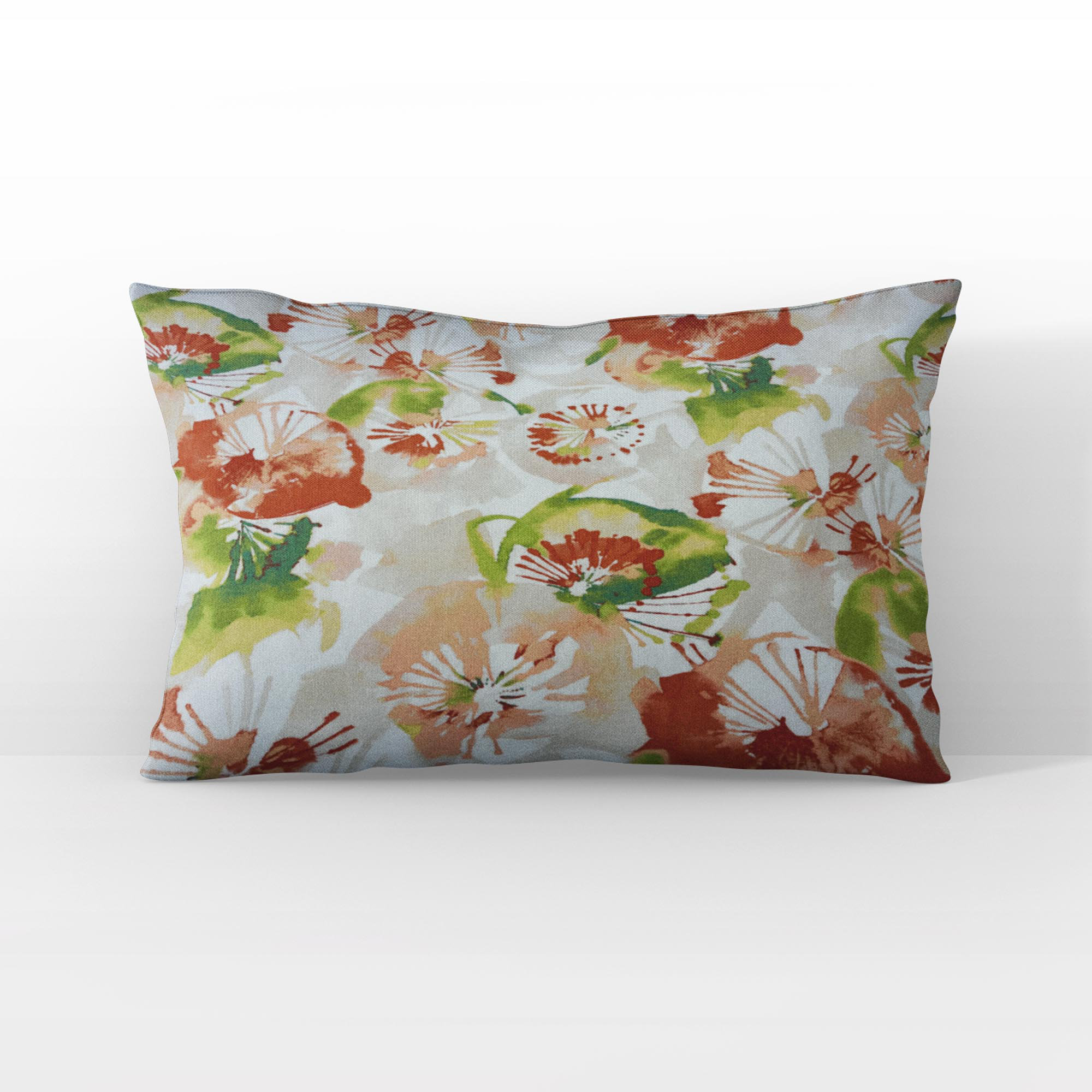 Plutus Brands Plutus Green Beige Red Earthy Elegance iKat Luxury Throw ...