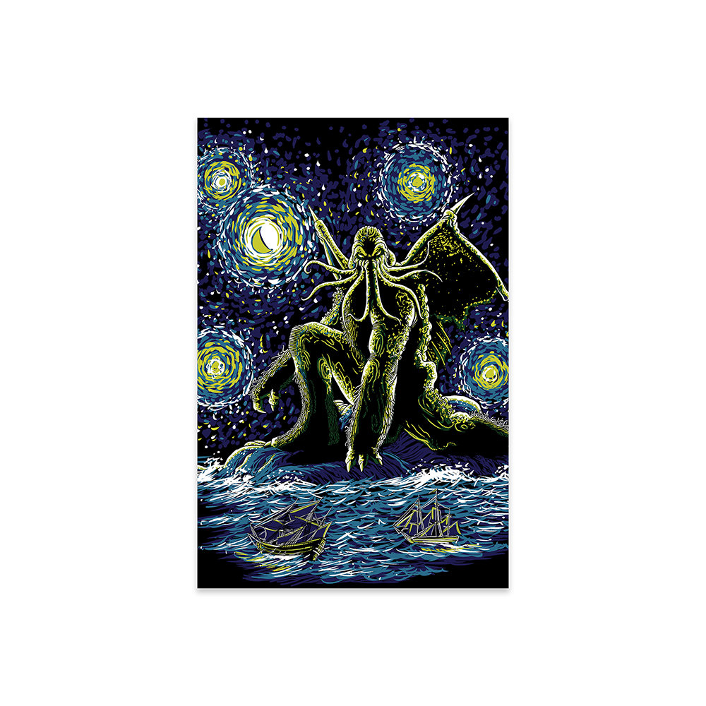 iCanvas Night Of Cthulhu Print On Acrylic Glass | Wayfair