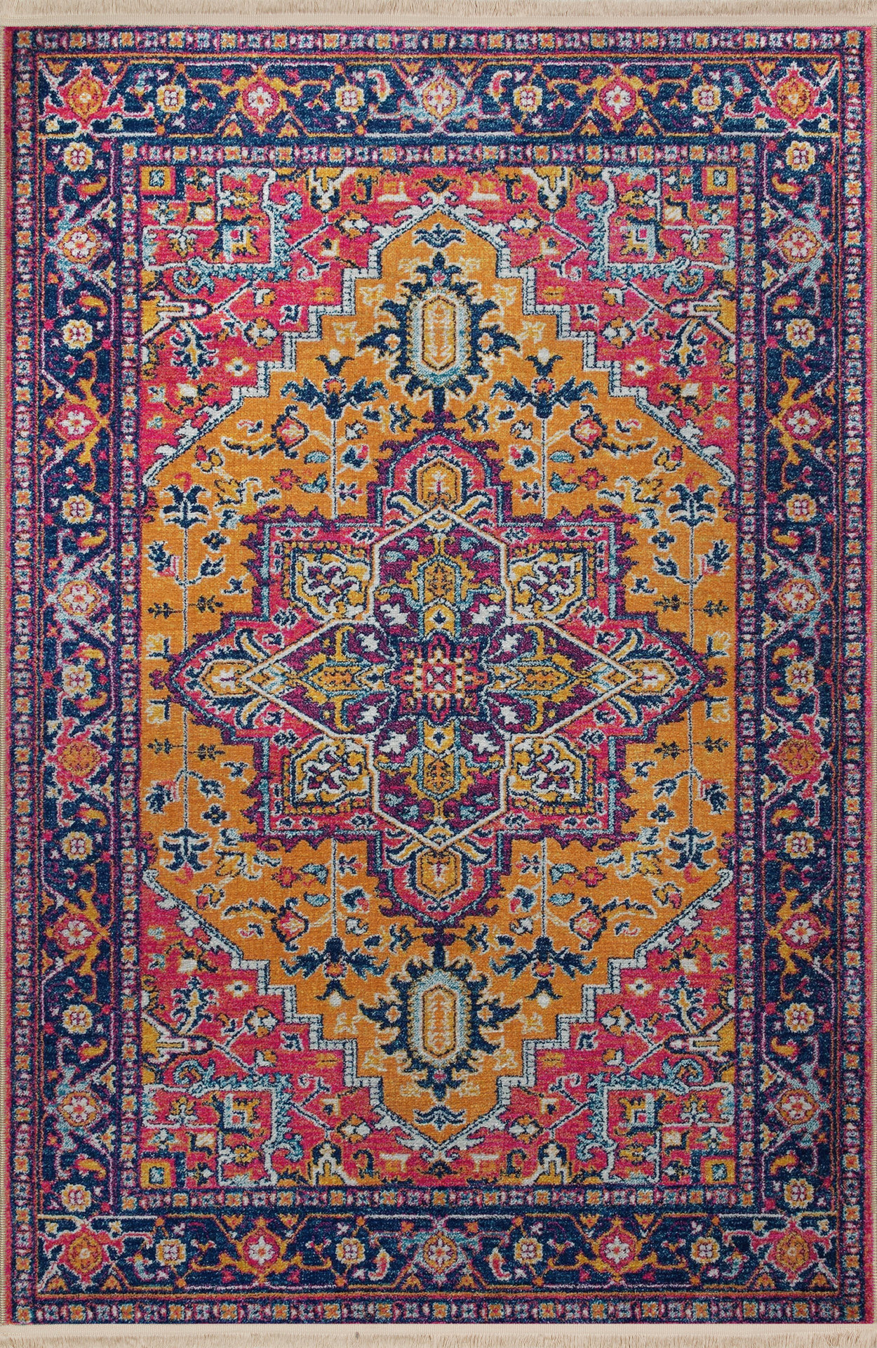 Bloomsbury Market Multi-Colored Traditional Motif Ethnic Patterned ...