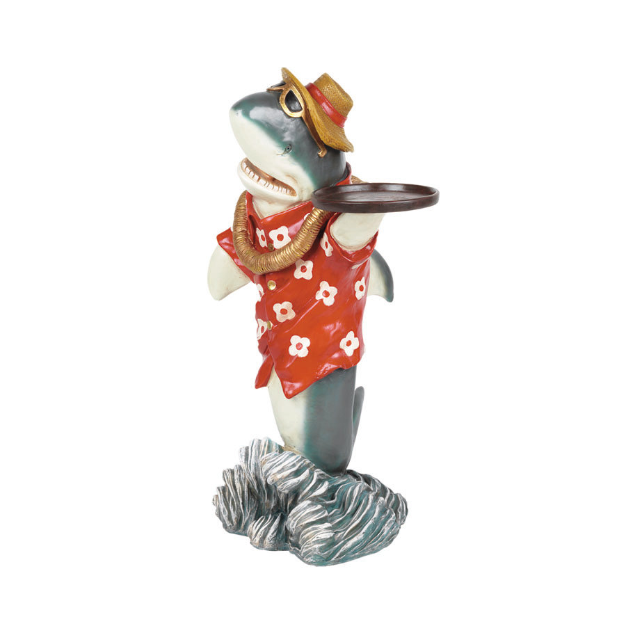 Winston Porter Cosentino 16" Shark Waiter End Table & Reviews | Wayfair