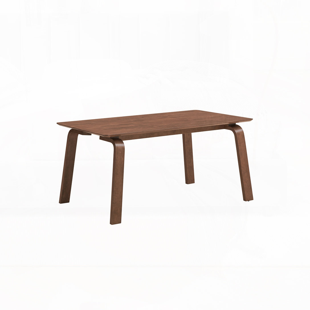 George Oliver Walnut Finish Dining Table - Wayfair Canada