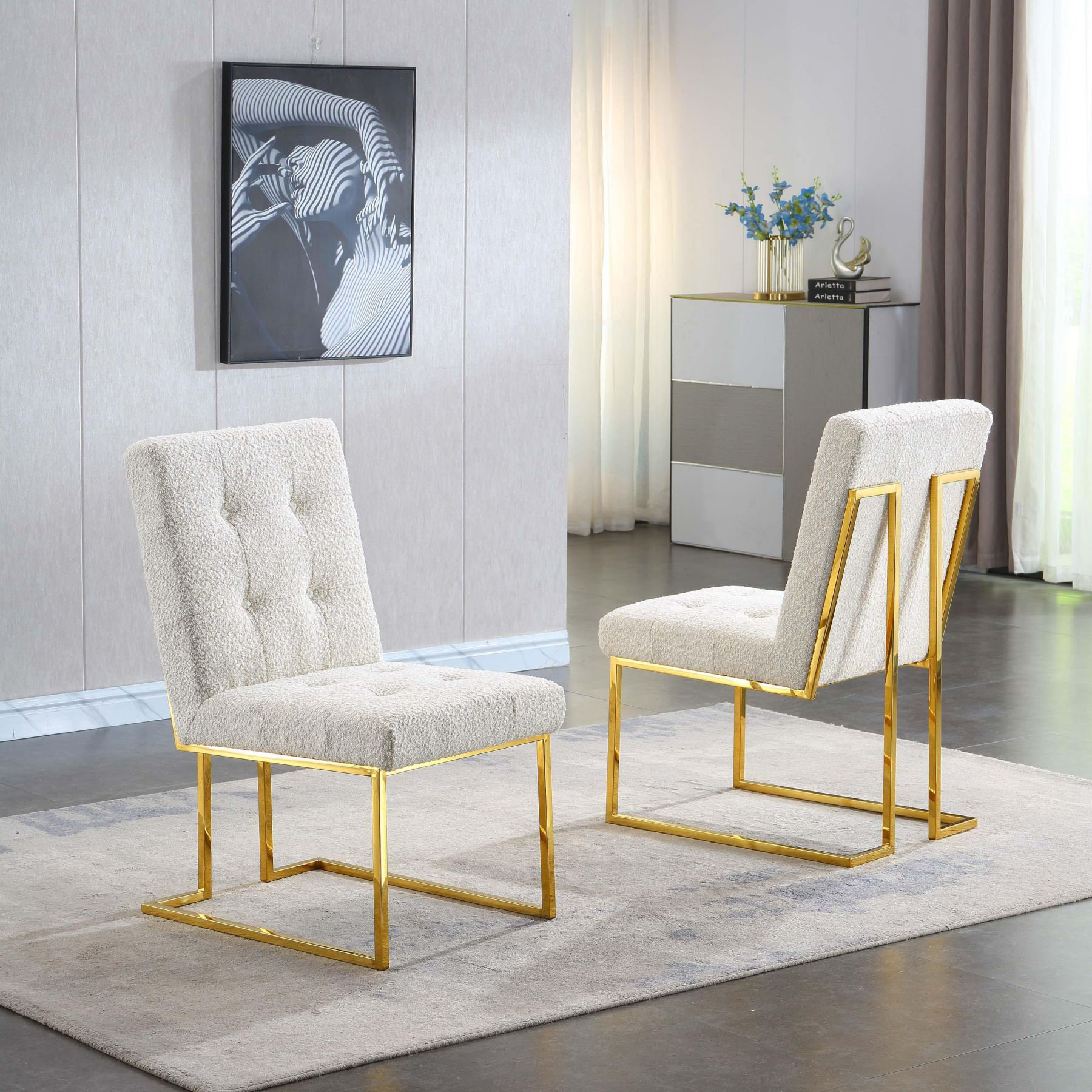 Everly Quinn Modern Simple Dining Chair | Wayfair