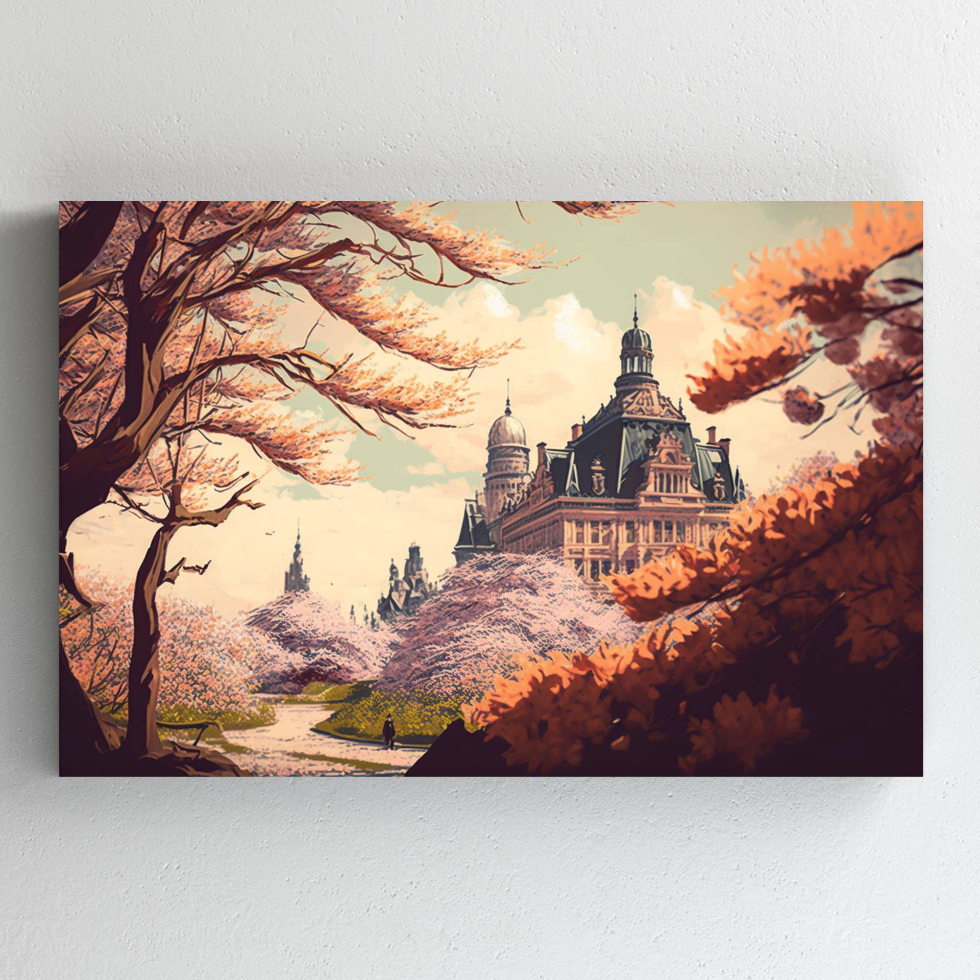 Winston Porter Chrishawn Mansion In Dresden 3 On Canvas Graphic Art ...