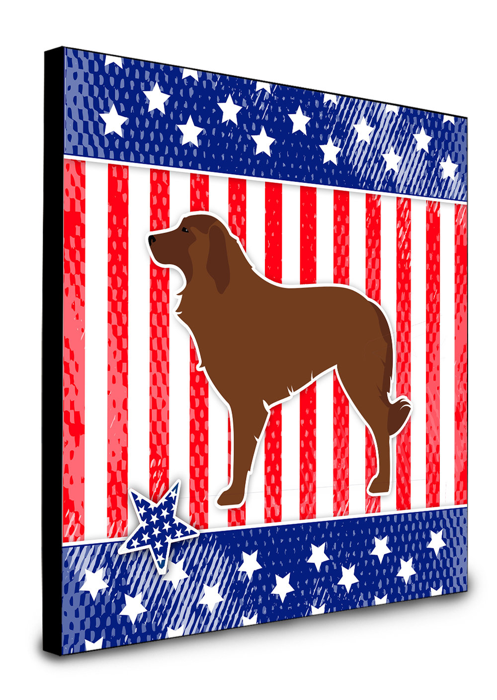 Harriet Bee Duro USA Dog Artwork Wall Panel | Wayfair
