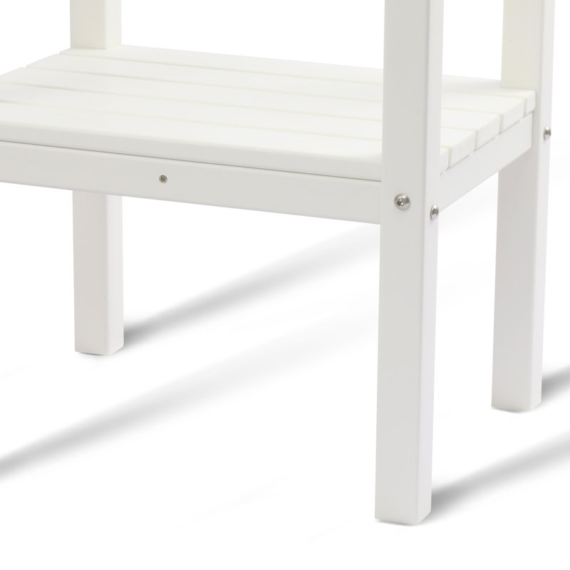 Winston Porter Mkiyah Square 18.45'' L x 18.45'' W Outdoor Side Table ...