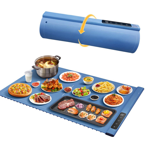 Latitude Run® Electric Warming Tray, Warming Mat For Food With 17 ...