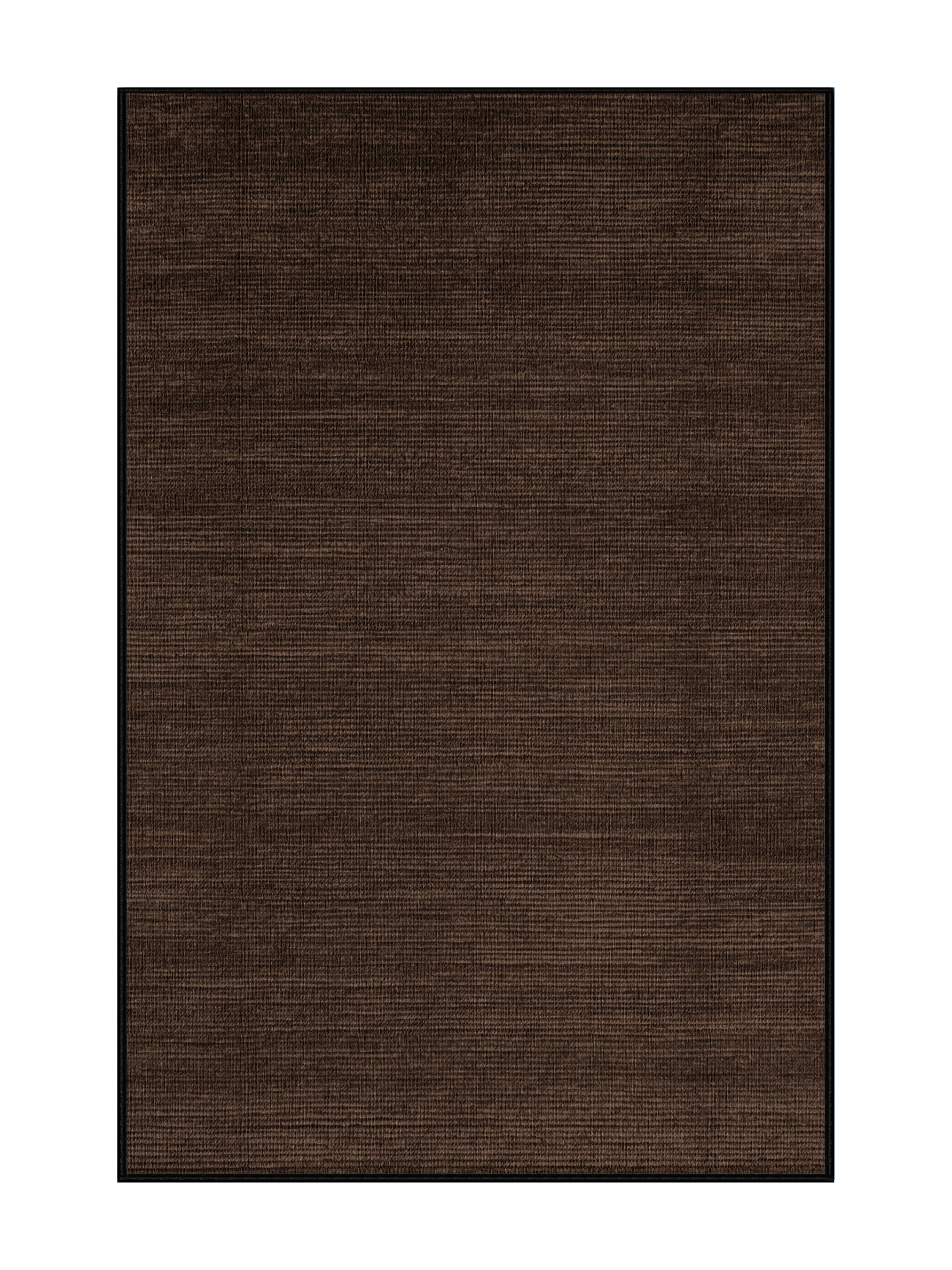Latitude Run® Machine Washable Solid Black Area Rug | Wayfair