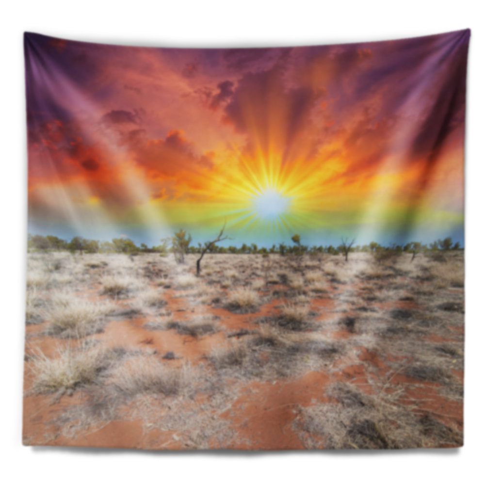 East Urban Home Beautiful Colors of Earth Tapestry | Wayfair