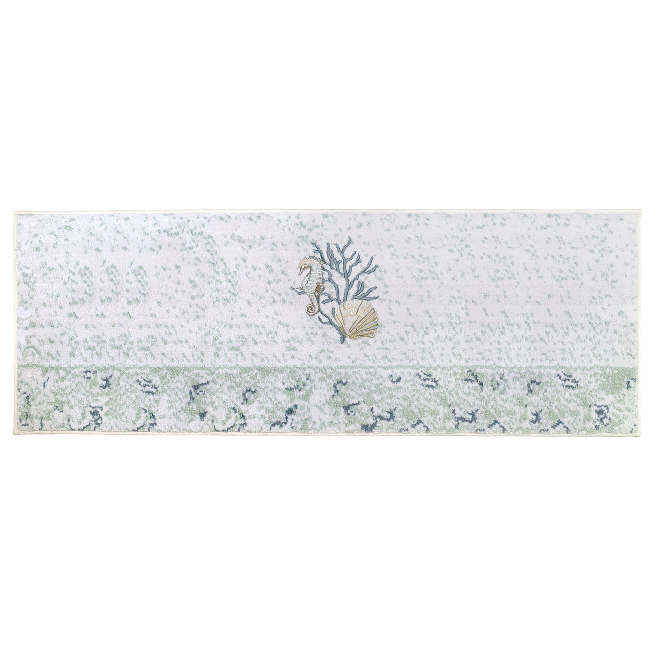 Avanti Linens Coastal Terrazzo Double-Sink Bath Rug & Reviews | Wayfair