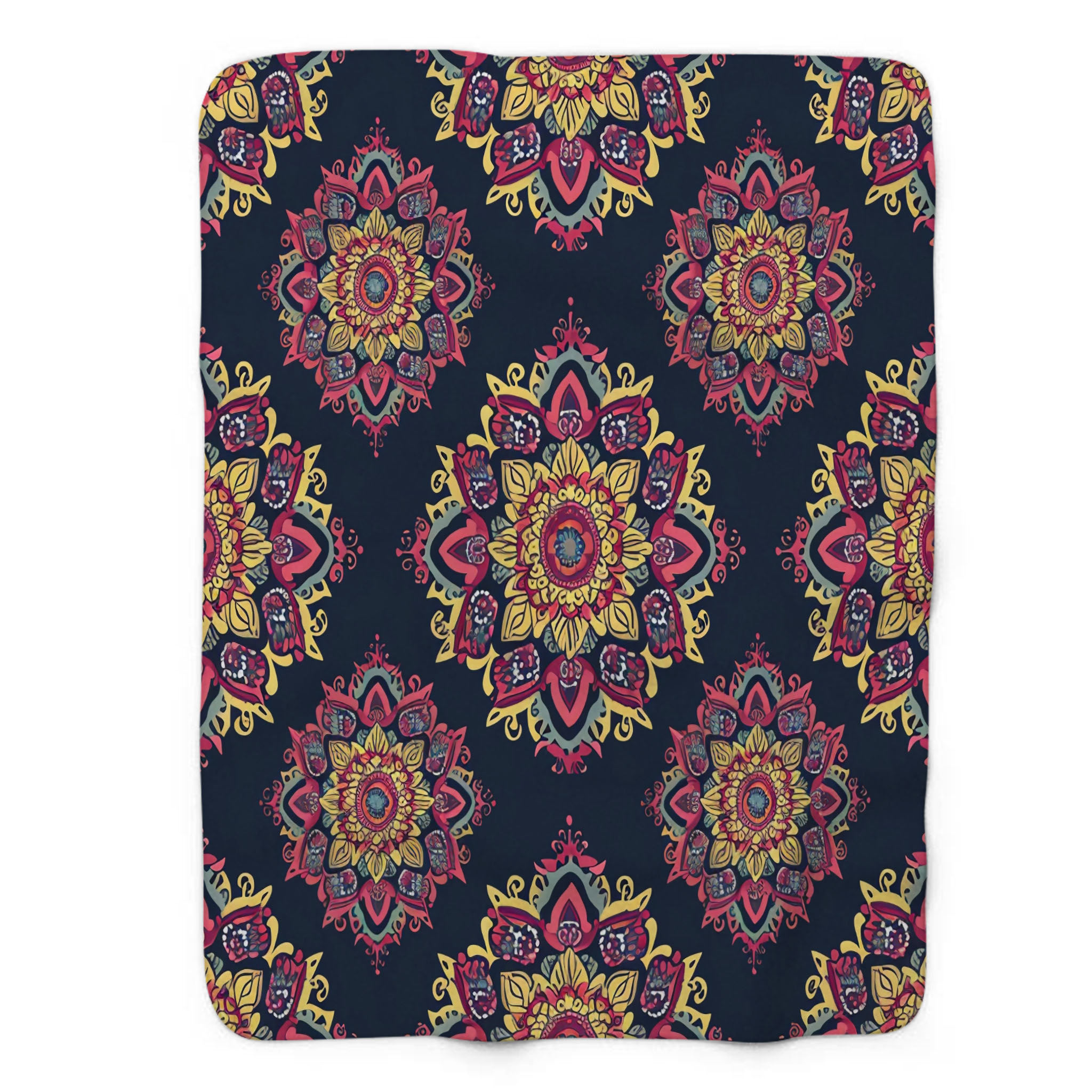 MentionedYou Gypsy Soul Bliss Print - 1 Piece Premium Sherpa Blanket ...