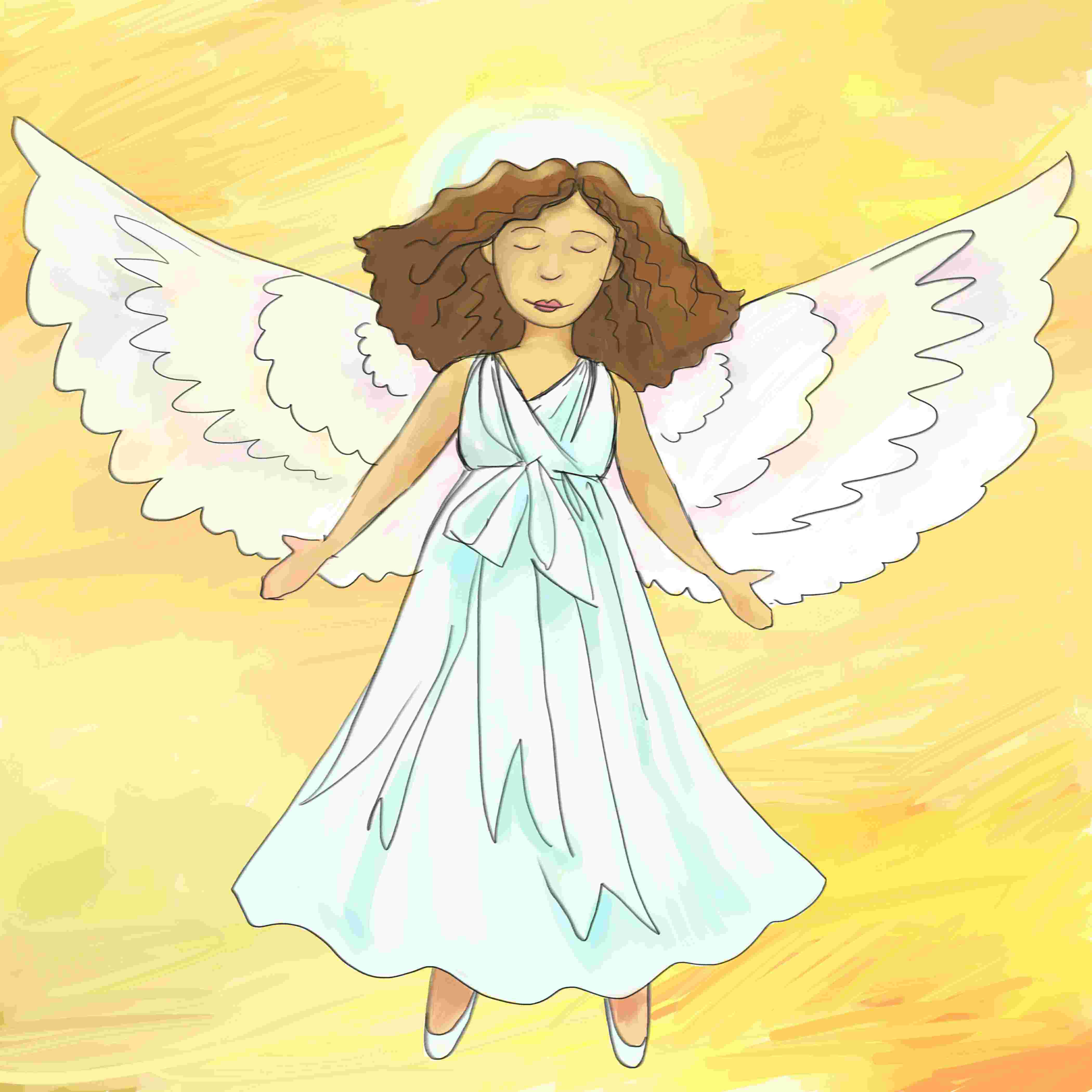 Trinx Sweet Angel - Wrapped Canvas Painting | Wayfair