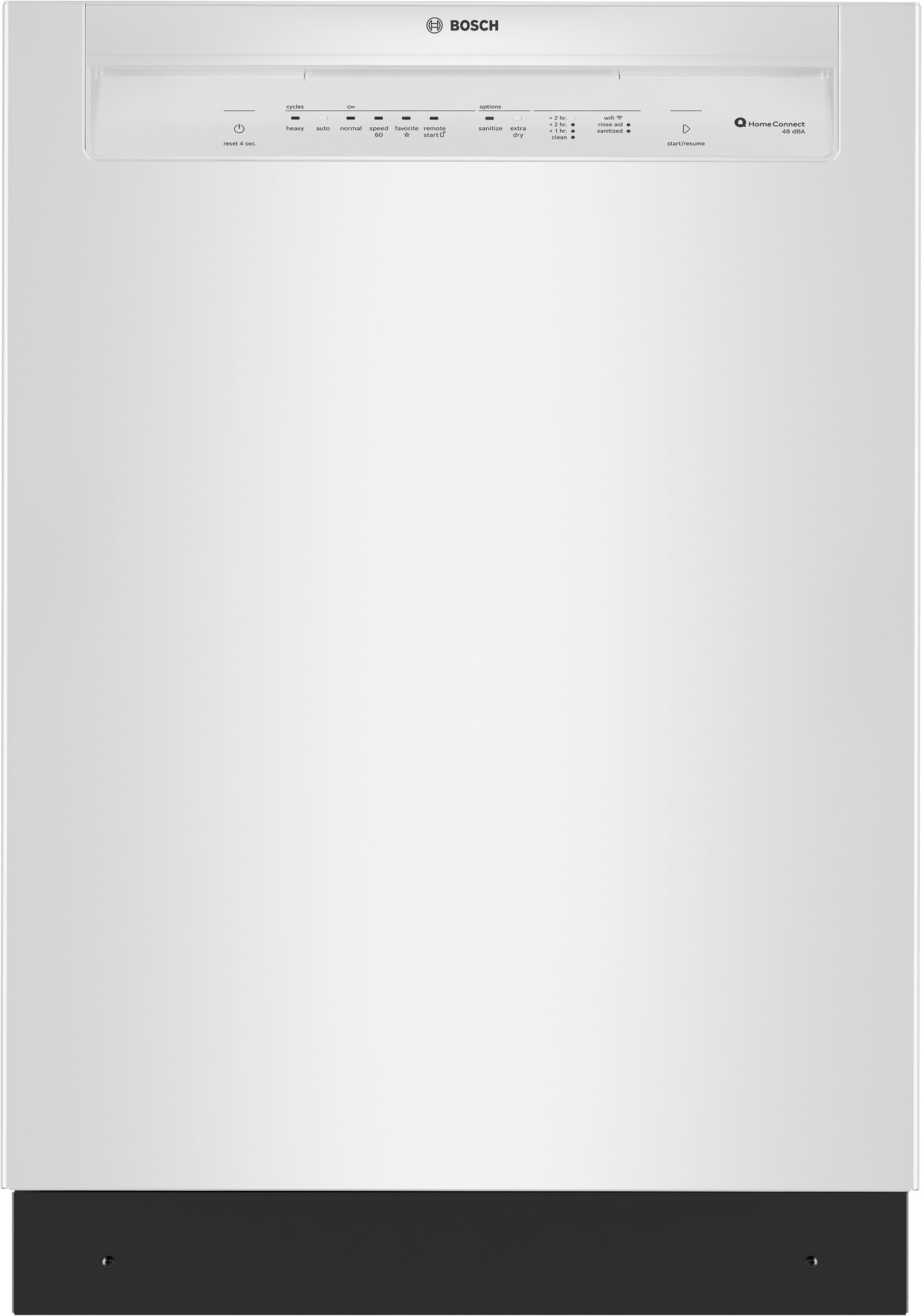 Bosch 300 Series 300S 24" Recessed Handle Dishwasher SS & Reviews | Wayfair