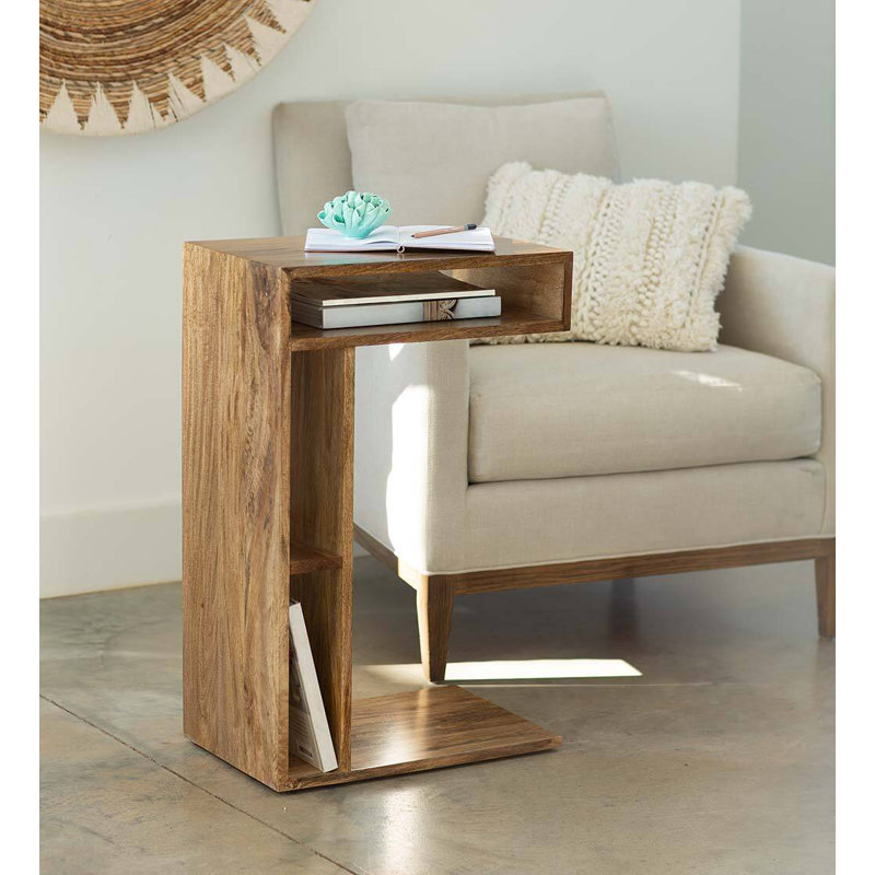 The Twillery Co.® Stretford Solid Wood C Table End Table & Reviews ...