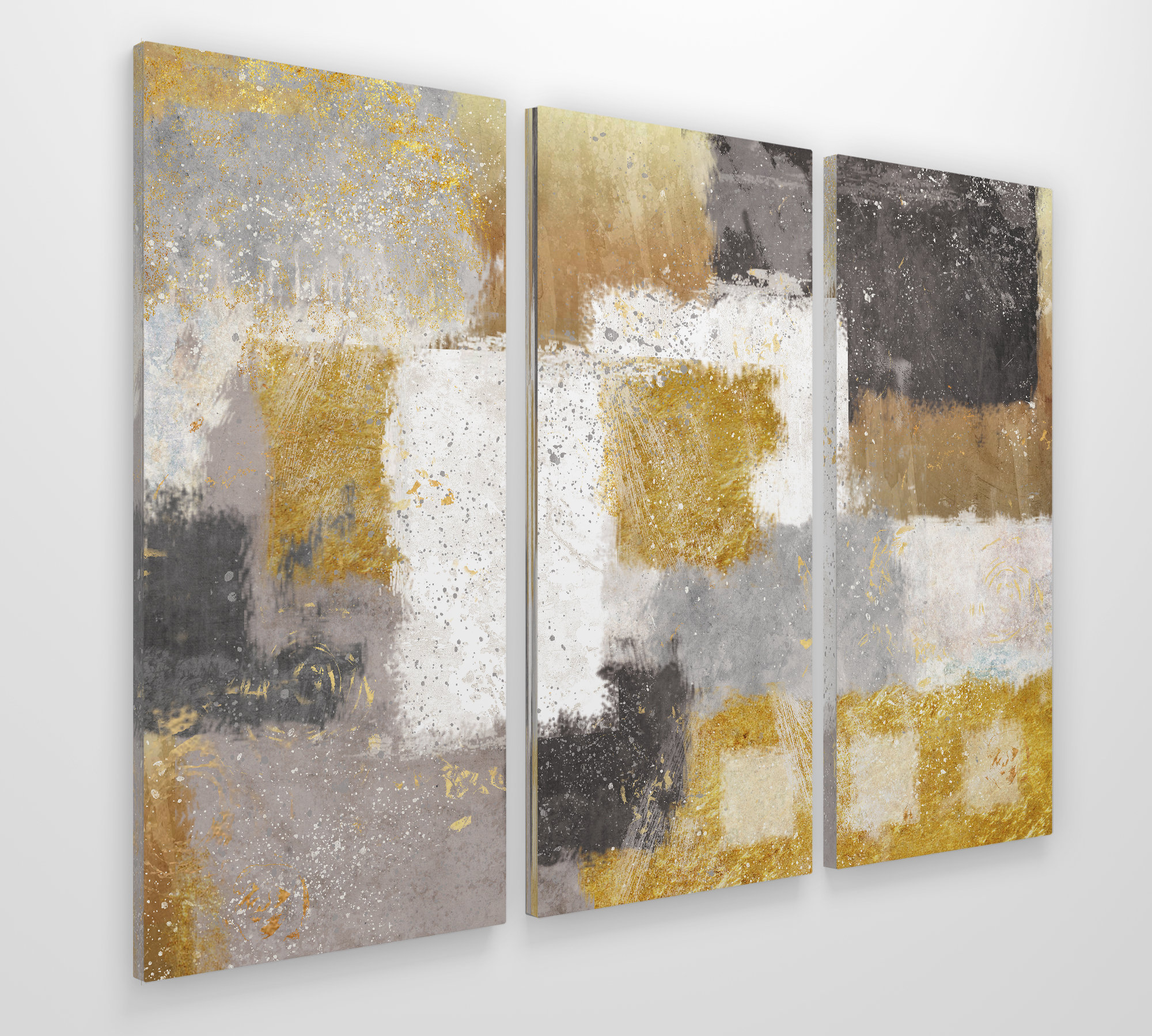 Brayden Studio® Neutrelle Multi-Piece Image on Wrapped Canvas & Reviews ...