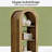 August Grove® Open Bookcase,Arched Display Shelf | Wayfair