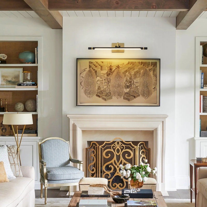 Mercer41 26'' Dimmable Wall Mount Hardwired Picture Light & Reviews ...