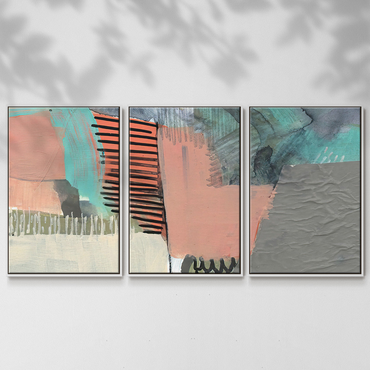 Wrought Studio™ Over, Under & Through I - Multi Piece Framed Canvas ...