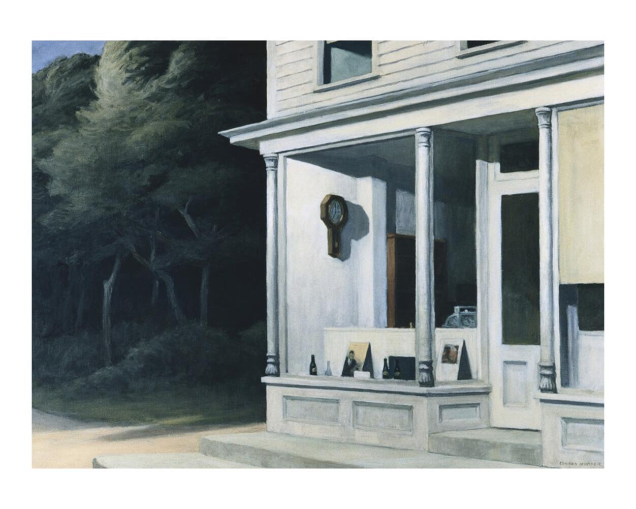 1000Museums Seven A.M. by Edward Hopper - Giclee Print | Wayfair