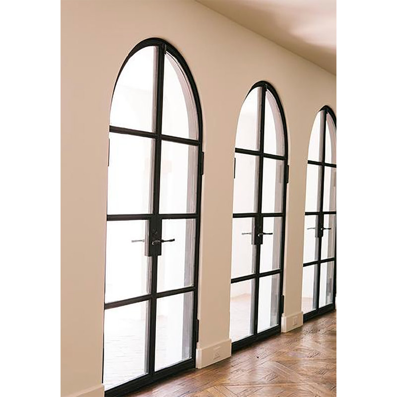 Custom Iron Door Pros Arched French Doors | Wayfair
