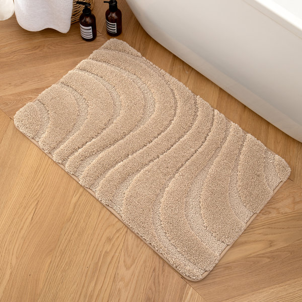 Ebern Designs Gagetown Microfiber Bath Rug | Wayfair