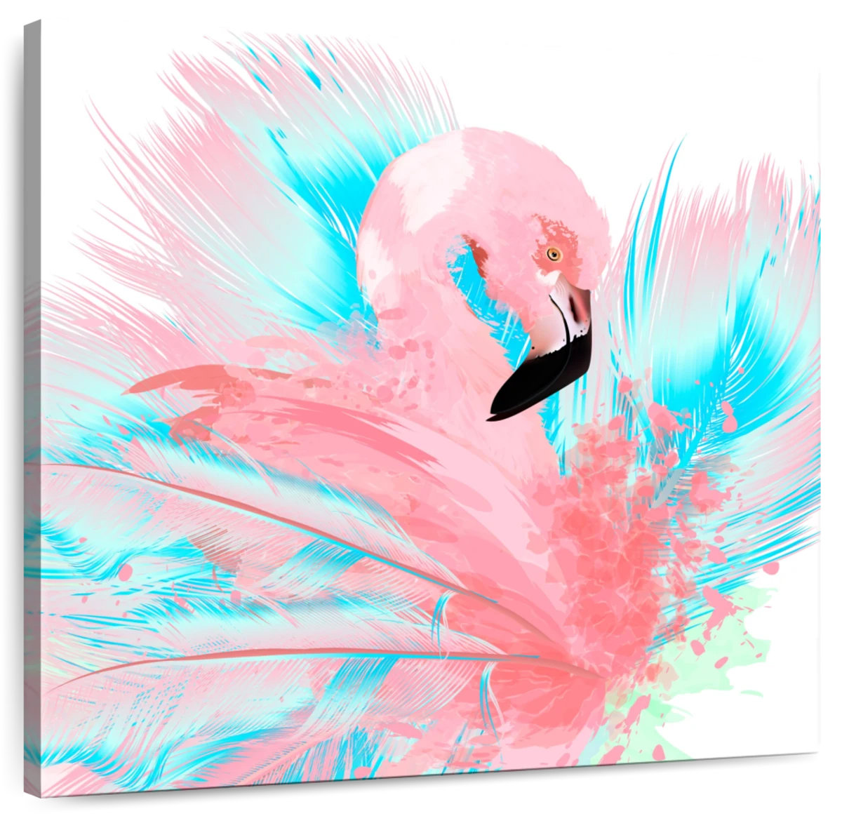 Ebern Designs Crowle Cotton Candy Flamingo | Wayfair