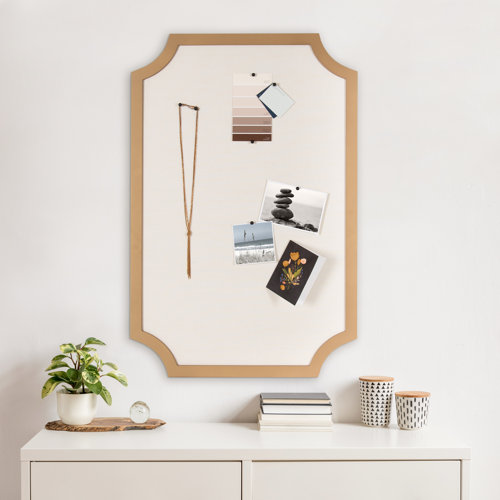 Rosdorf Park Scalloped Wall Mounted Pinboard & Reviews | Wayfair