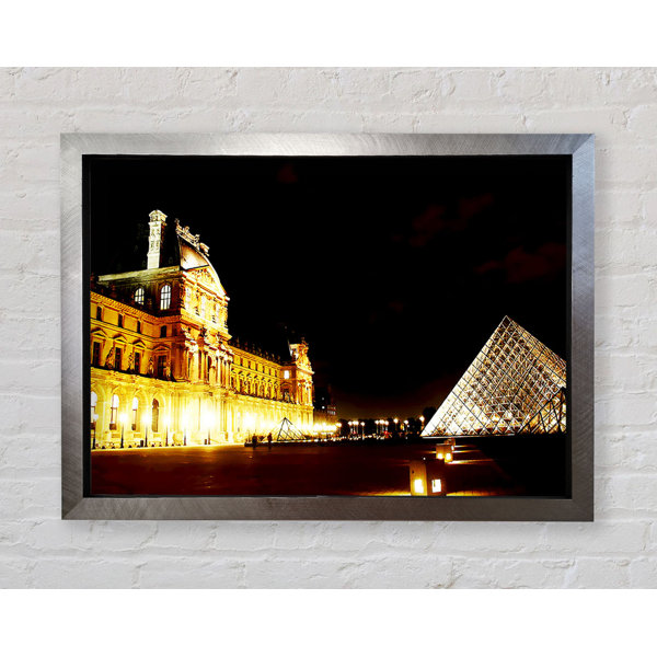 Bright Star Paris Louvre Lights - Print | Wayfair.co.uk
