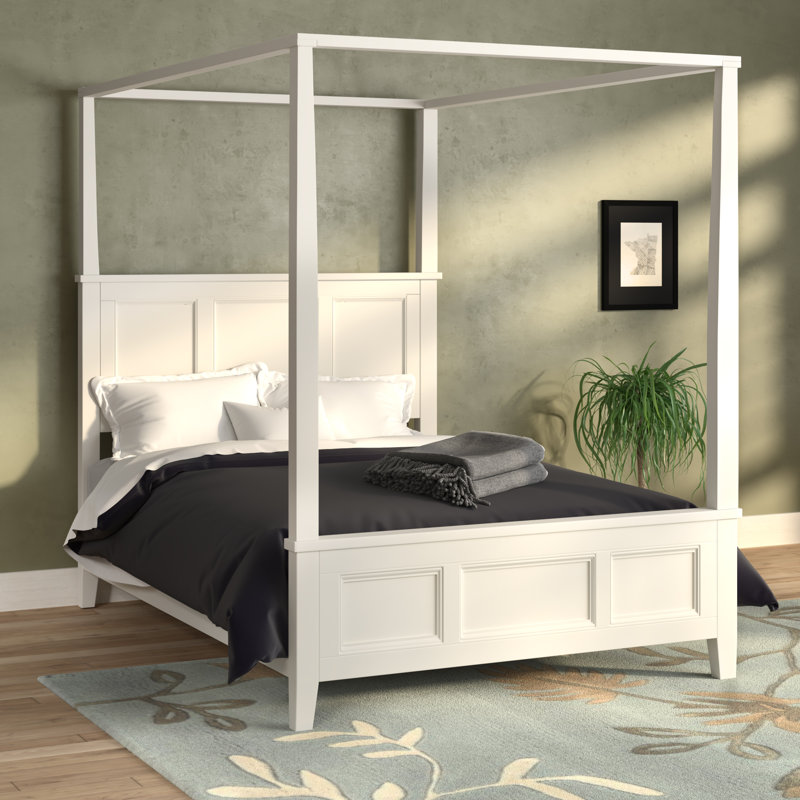 Laurel Foundry Modern Farmhouse Mosqueda Canopy Bed & Reviews | Wayfair
