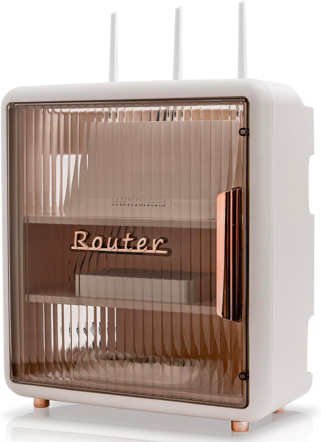 CHUANGWENYI Router Box Wifi Router Decorative Storage Boxes ,Cable ...