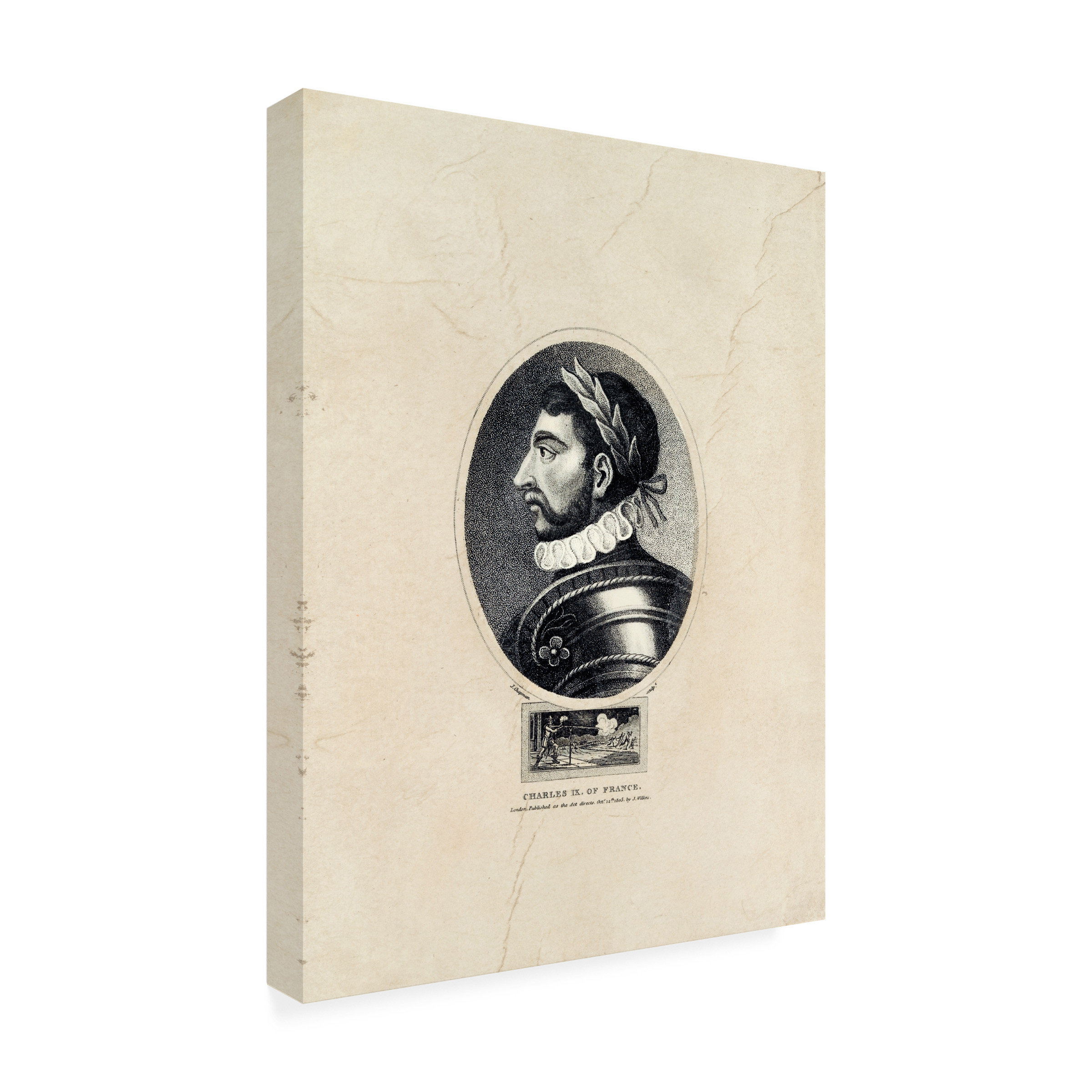 Winston Porter Royal Portraits VII On Canvas Canvas Art | Wayfair
