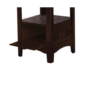 Red Barrel Studio® Counter Height Extendable Pedestal Dining Table ...