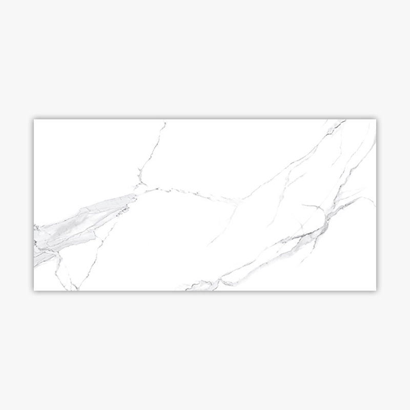 Direct Stone Source 12" x 24" Straight Edge Porcelain Marble Look Tile ...