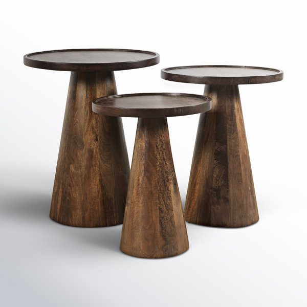 Solid Wood End & Side Tables You'll Love | Wayfair