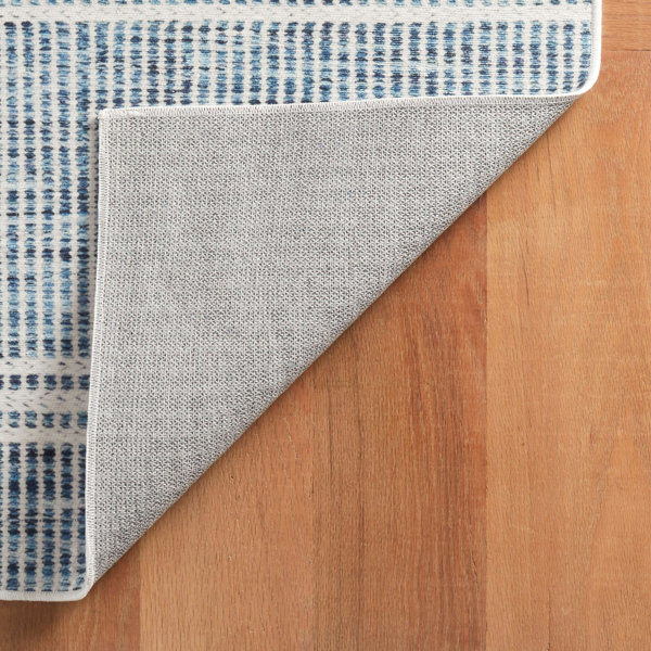 Dash and Albert Rugs Malta Blue Machine Washable Rug & Reviews | Wayfair