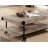 Latitude Run® Industrial Style Coffee Table with Open Bottom Shelf ...