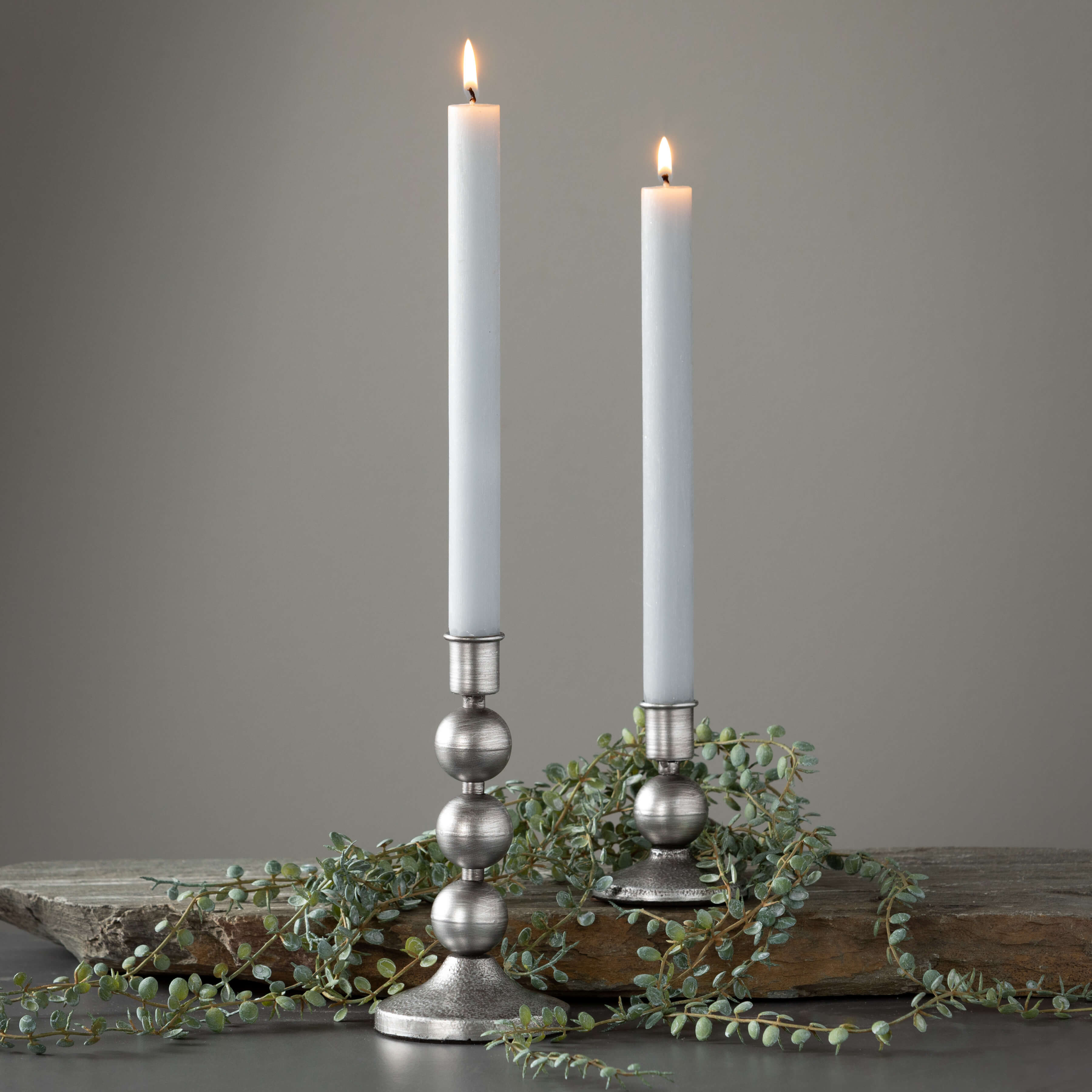 Mercer41 10" Vance Kitira Taper Candle Pair Set of 2 | Wayfair