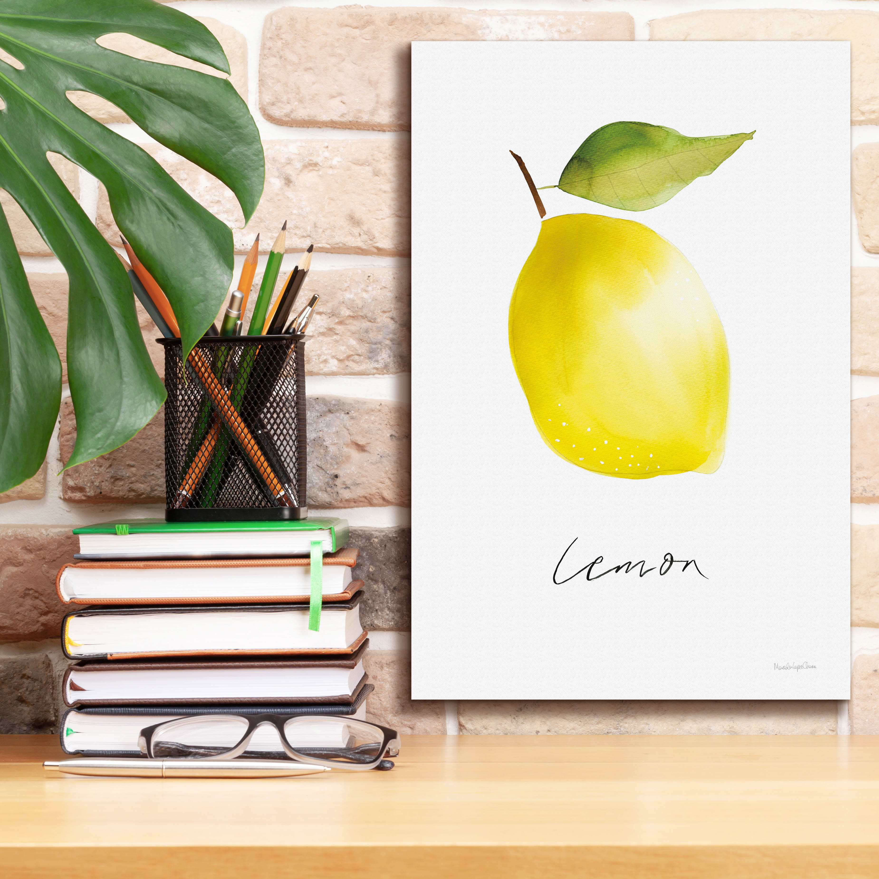 August Grove® Epic Graffiti 'Single Lemon' by Mercedes Lopez Charro ...