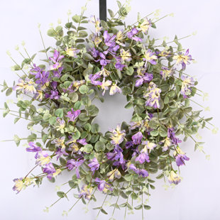 Purple Wreaths You'll Love | Wayfair