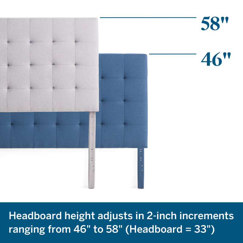 Wade Logan® Ashala Upholstered Panel Headboard & Reviews | Wayfair