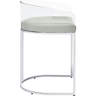 Hokku Designs 2 Grey Acrylic Back Dining Chairs - Elegant Design With ...