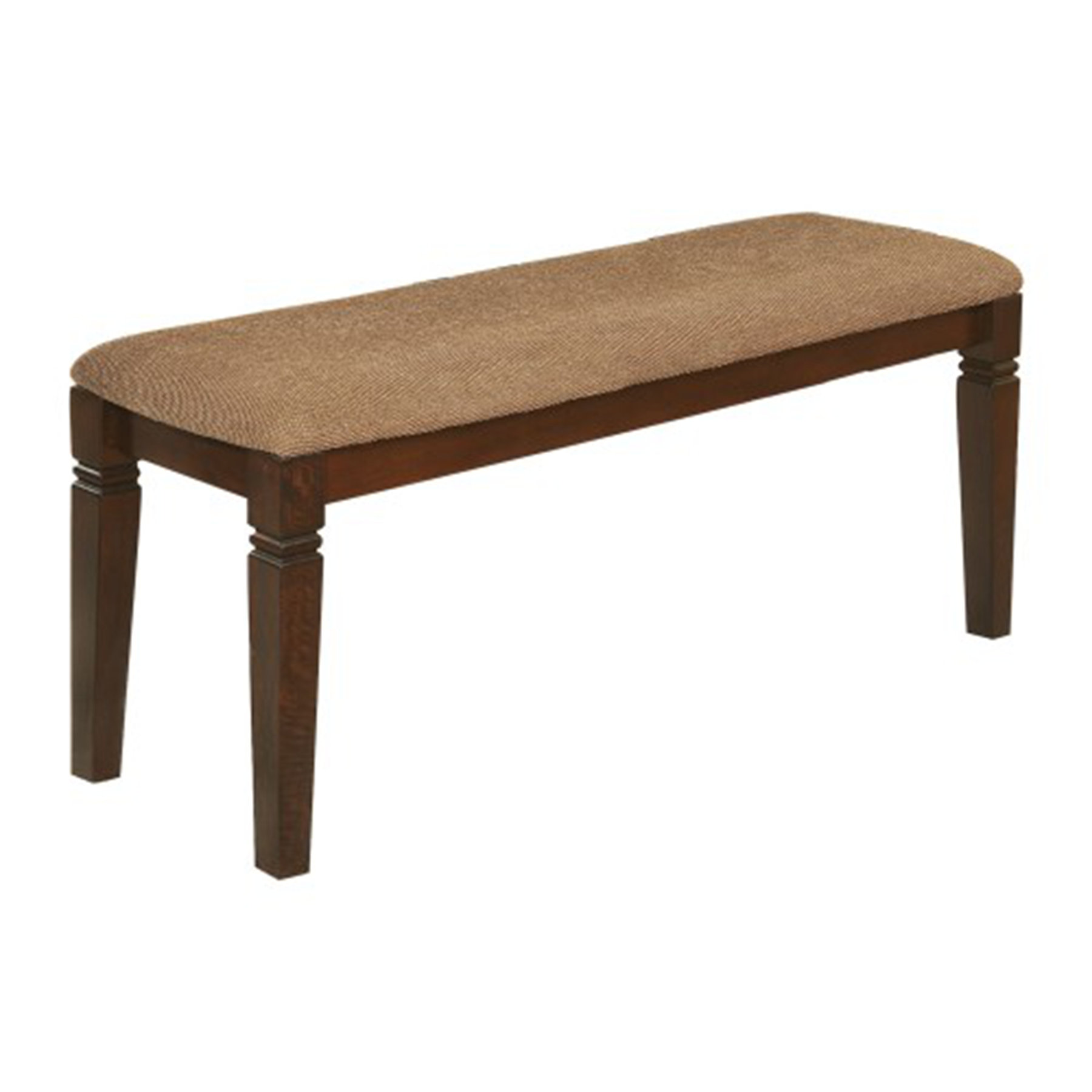 Lark Manor™ Transitional Dining Bench with Fabric Upholstered Seat and ...